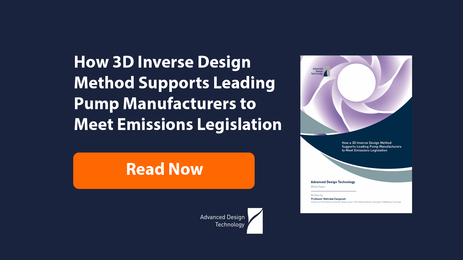 Meet Pump Emissions Regulations with 3D Inverse Design
